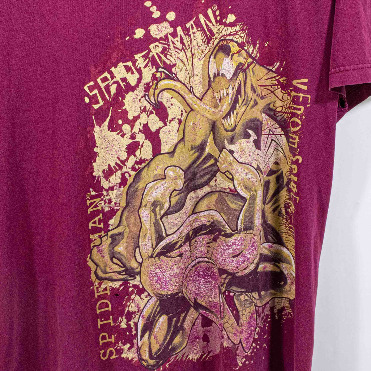 Spider Man Venom Marvel Mad Engine T-Shirt– VNTG Shop