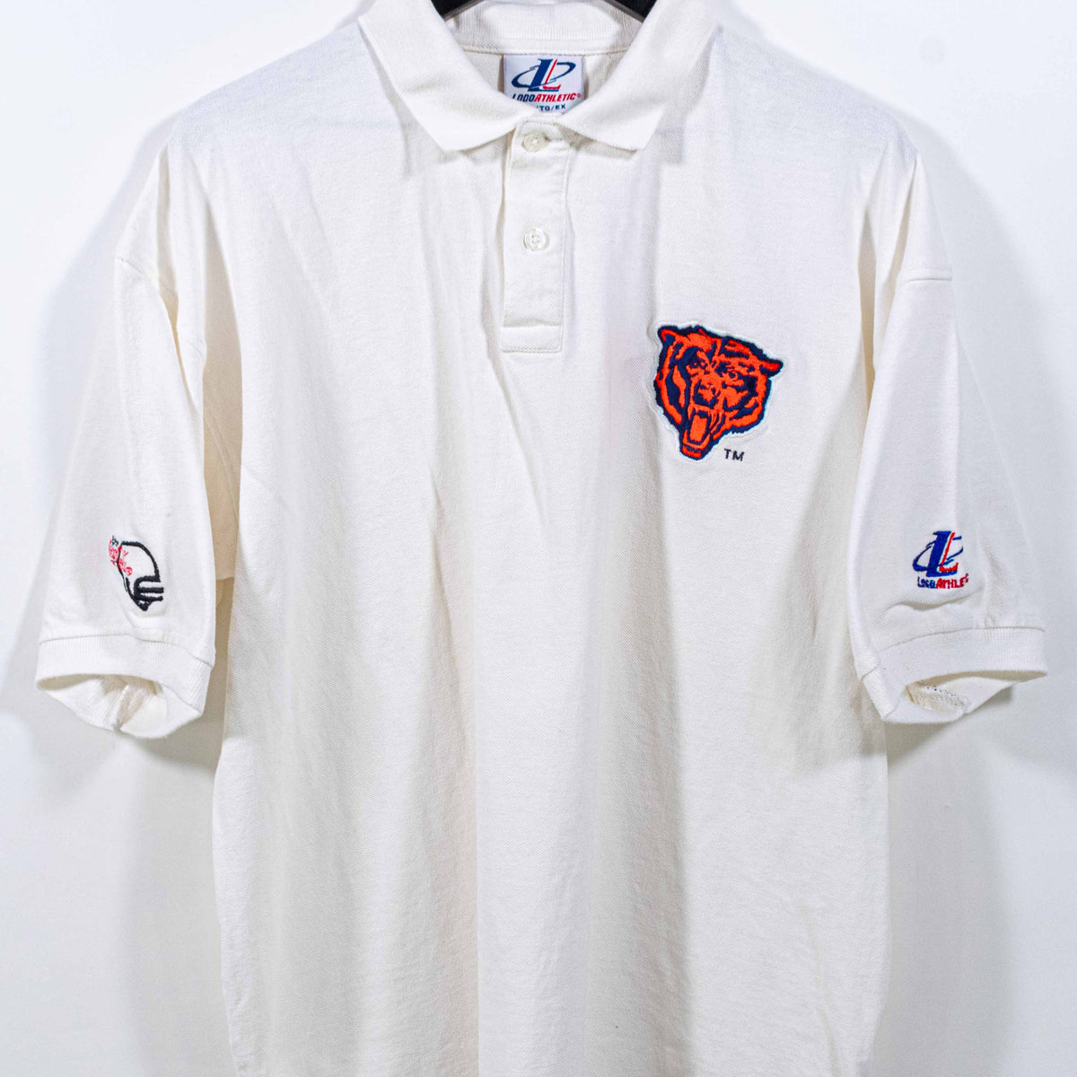 Chicago Bears NFL Coca Cola Polo Shirt Logo Athletic– VNTG Shop