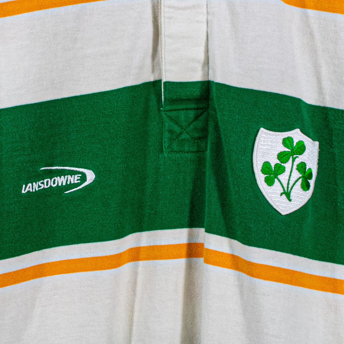 Lansdowne Ireland Striped Polo Rugby Shirt– VNTG Shop