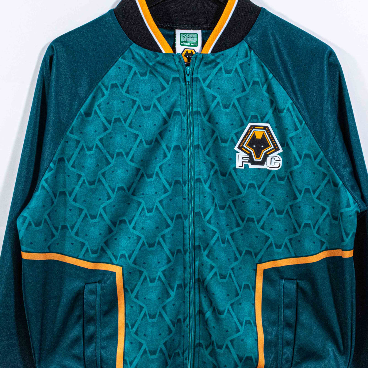 Wolverhampton Wanders Training Jacket Score Draw Retro– VNTG Shop